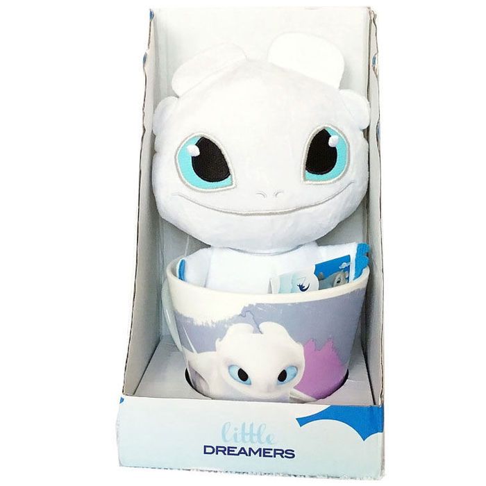 Mug et peluche Dreamworks Animation How to Train Your Dragon Light Fury ...