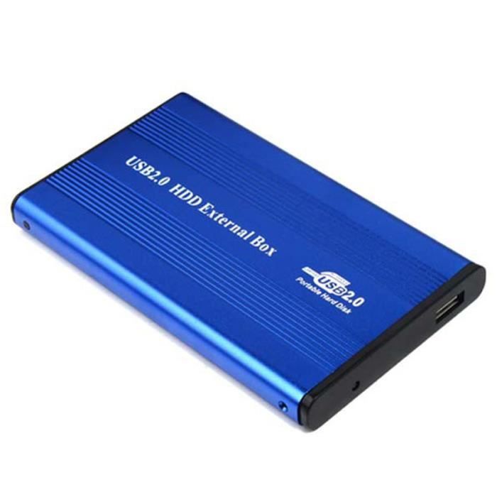 Ide bleu - Boîtier pour disque dur externe HDD 2.5 ", usb 2.0, avec ...