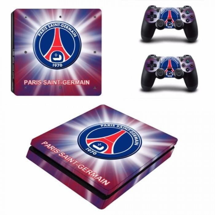 Version YSP4S-1681 - Paris Saint-Germain Psg Ps4 Slim Peau Autocollant ...