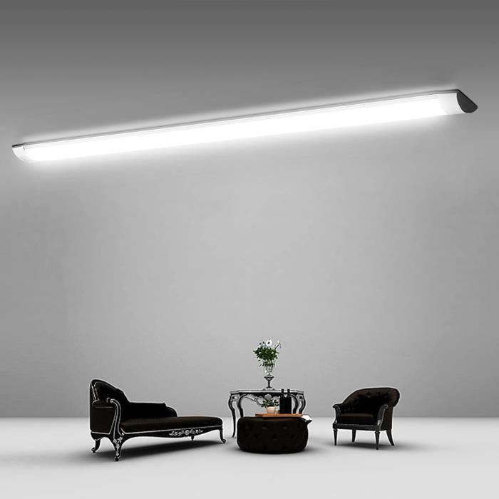 Néon Led 120Cm 40W,4000Lm Tube Led,Plafonnier Néon Tube Étanche Ip65 ...