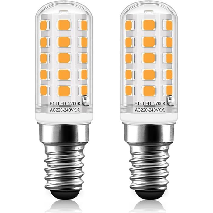 Ampoule LED E14 Blanc chaud, E14 LED 4W Équivalent à Halogène 40W ...