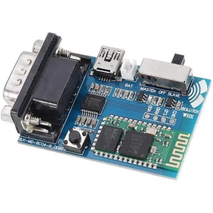 Carte Adaptateur série RS232 Bluetooth Communication maître-Esclave 2 ...