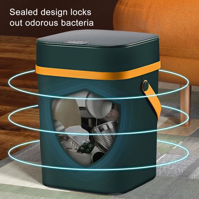 Poubelle,Poubelle intelligente à capteur automatique, poubelle ...