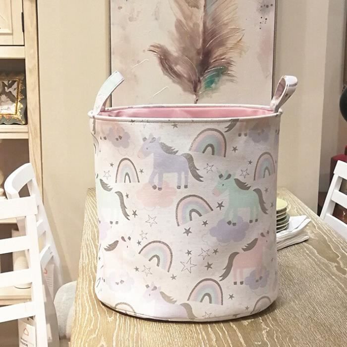 Panier à linge,Panier à linge pliable en toile pour vêtements sales ...