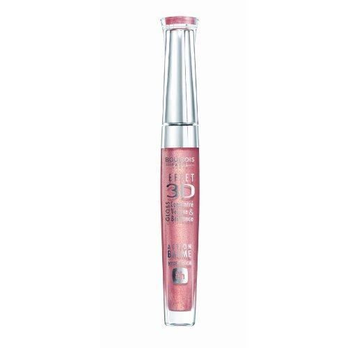 Bourjois 3D Effet Gloss Lip Gloss Color 07 Rose or Epic (Lip Gloss ...