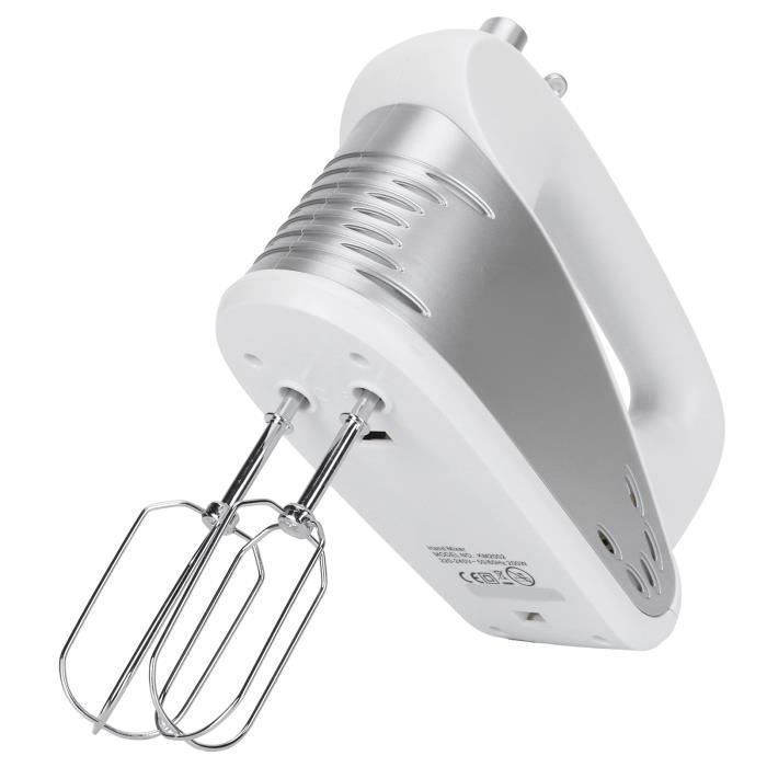 Mixeur à main Batteur à Main Électrique 200W Mélangeur à Main à 5 ...