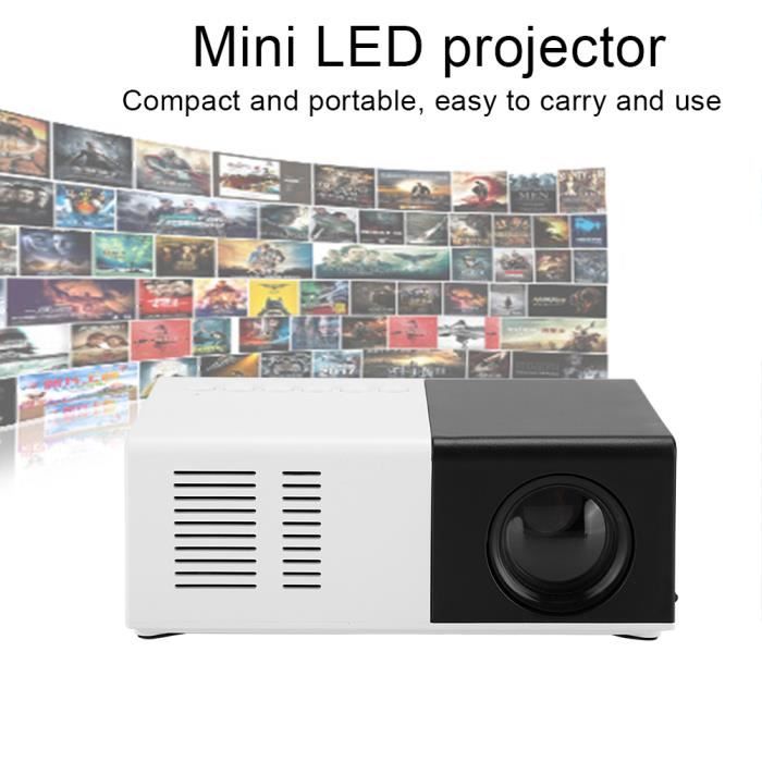 Mini LED Projector USB 1080P 2.0-Inch LCD Screen Projector - Cdiscount ...