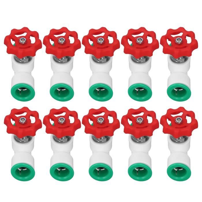 Fdit connecteur rapide 10 pièces Push in Quick Valve PPR Anti Corrosion ...