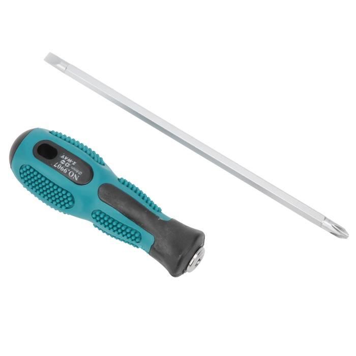 HURRISE Screw Driver, Ergonomic PH1 SL5 Slotted Screwdriver, Detachable ...