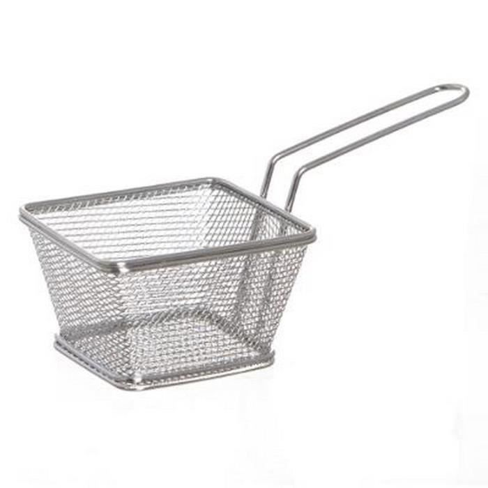 Mini panier pour frites - Inox - Cdiscount Maison