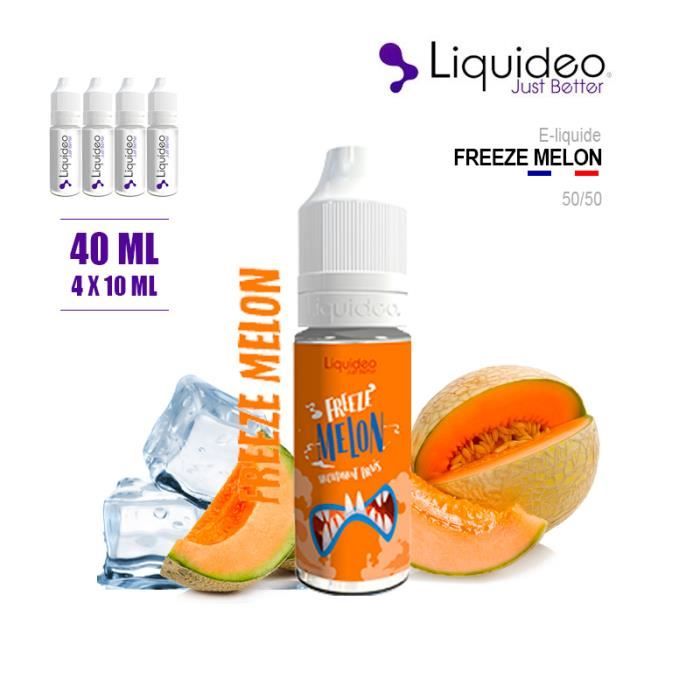 E LIQUIDE LIQUIDEO FREEZE-MELON 40ML EN 6MG DE NICOTINE (REF:361 ...