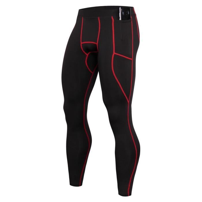 Sports Pantalon de Compression pour Homme Collants Leggings Base Gym ...