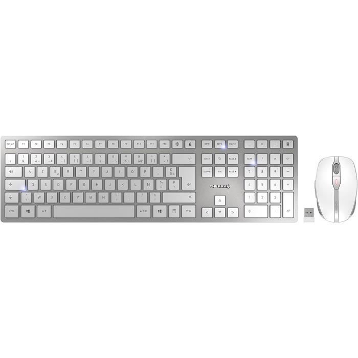 Dw 9000 Slim, Ensemble Clavier Et Souris Sans Fil, Disposition Belge ...
