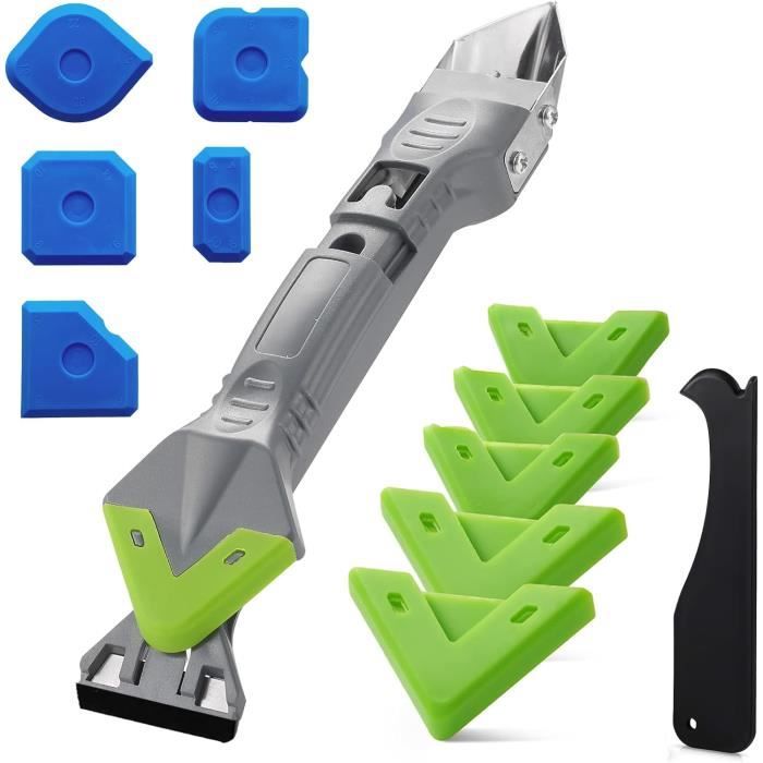 5 En 1 Grattoir Pour Joint Silicone,Lisseur Joint Silicone,Outils De L ...