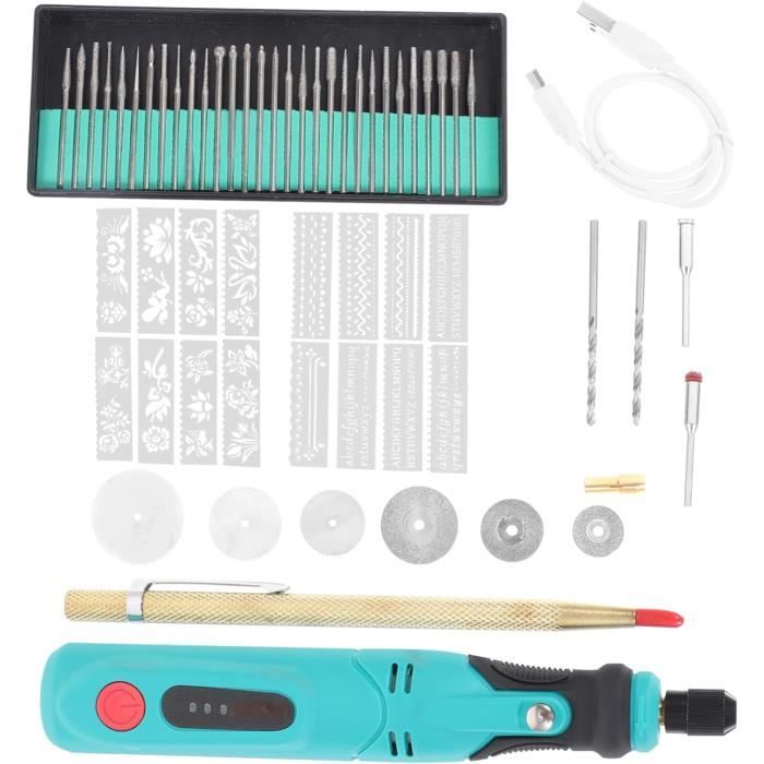 1 Jeu Stylo De Gravure De Meuleuse Électrique Stylo Graveur Bricolage ...