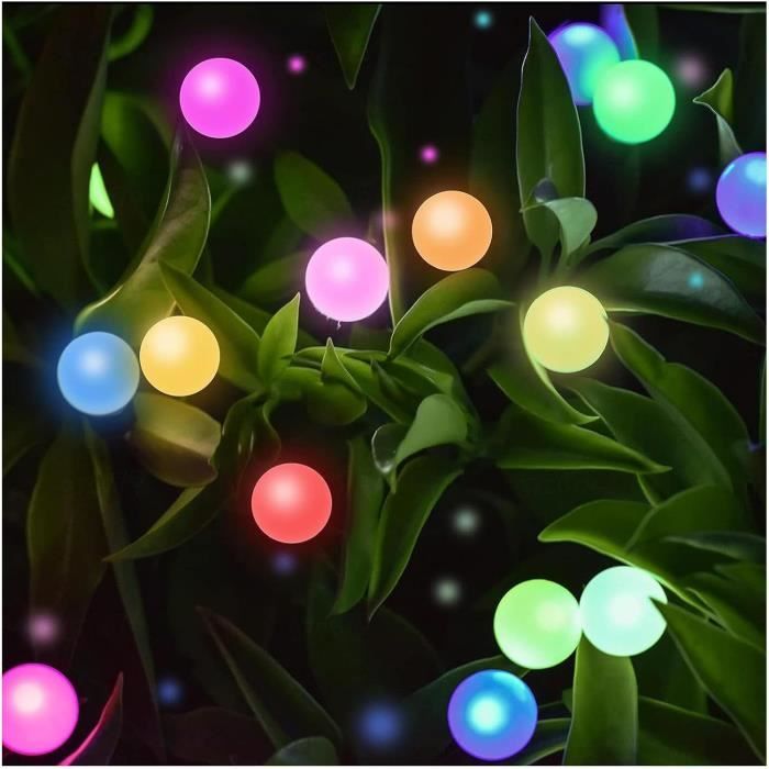 Lampe Solaire Effet Luciole, 4 Packs De 6 8 10 Led Luminaire Exterieur Solaire, Etanche Ip65 ...