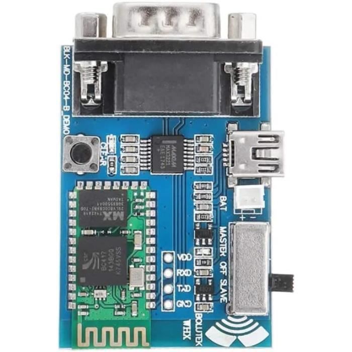 Carte Adaptateur série RS232 Bluetooth Communication maître-Esclave 2 ...