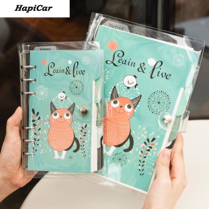 Grille et claire - A5 chat (90 feuilles) - Carnet De Notes, Mignon ...