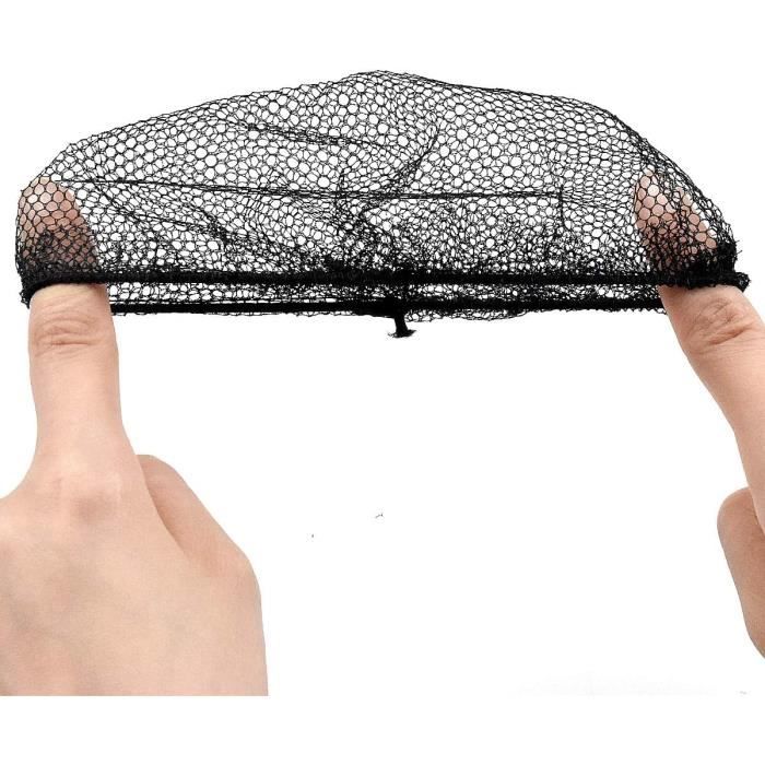 20 Pcs Filets À Cheveux, Élastique Cheveux Chignon,Filet De Cheveux ...