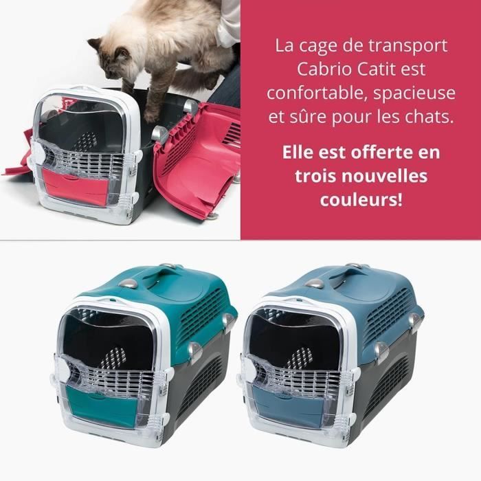 Cage de transport pour chat - CATIT - Cabrio - Multifonctionelle ...