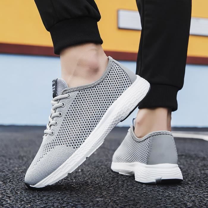 Chaussures pour hommes - Grises - Printemps - Design élégant ...