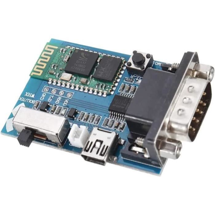 Carte Adaptateur série RS232 Bluetooth Communication maître-Esclave 2 ...