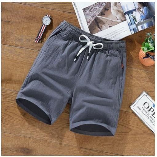 Short,Short d'été en coton et lin pour homme, style chinois, grande ...