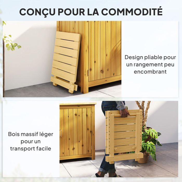 Table basse pliante en bois massif table d'appoint pliante légère ...