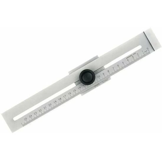 Stainless Steel Marking Ruler Plage de mesure en métal 250 mm, 1 pièce ...