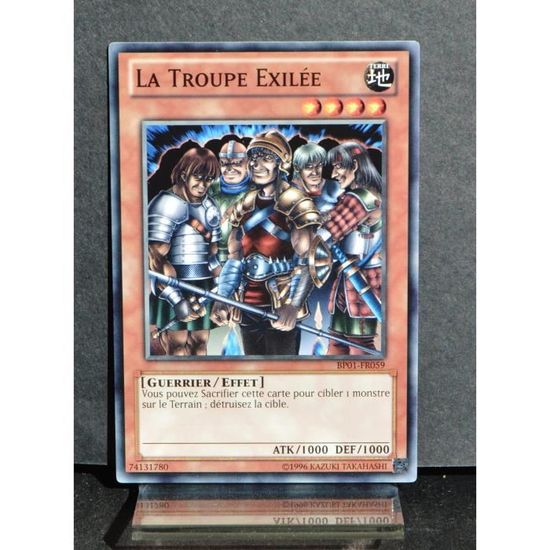 Carte YU-GI-OH BP01-FR059 La Troupe Exilée NEUF FR - Cdiscount Jeux - Jouets