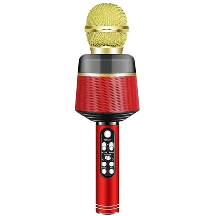 Microphone sans fil micro de karaoké portatif usb mini maison ktv pour ...