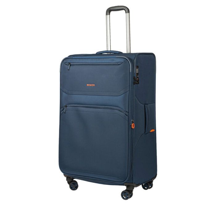 Valise souple - BEMON - Menton - 76cm - Polyester - 4 roues - Extensible