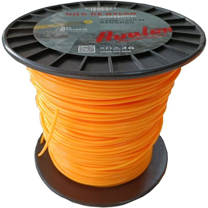 Avalon - Fil Rond en Nylon Universel pour débroussailleuse et Tondeuse ...