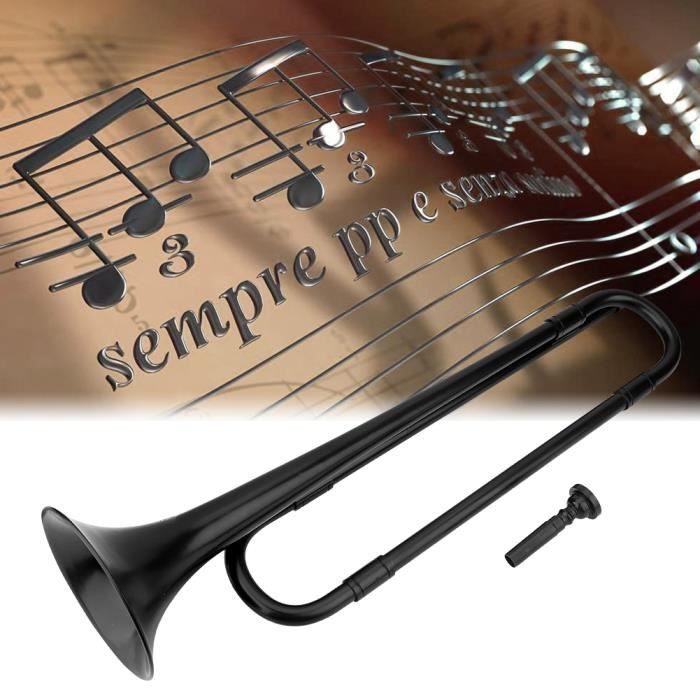 Ashata trompette de cavalerie B Flat Plastic Bugle Cavalry Trompette ...