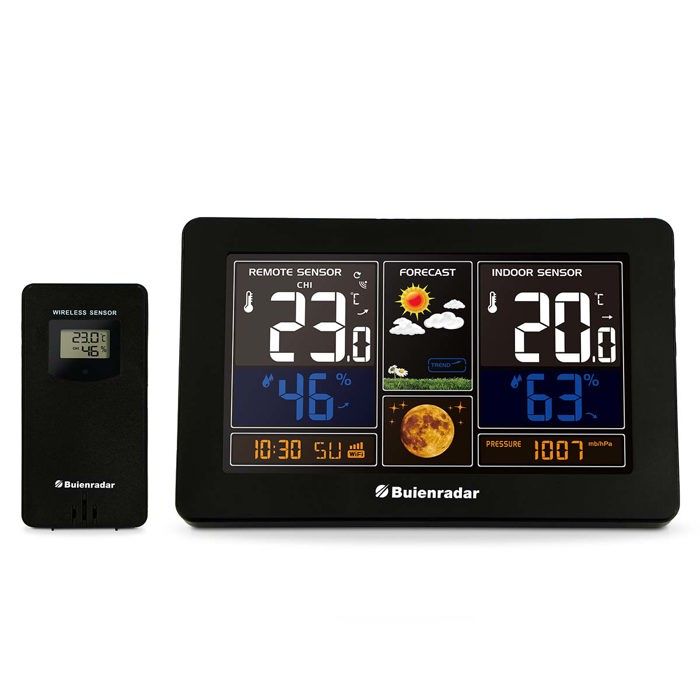 Buienradar BR900 - Station météo 3 en 1 avec Wi-fi, app et capteur ...