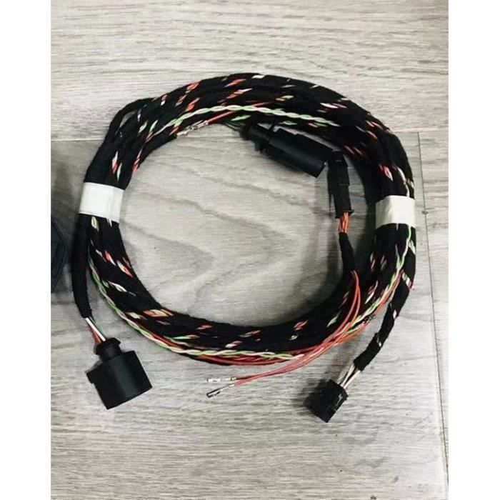 Année 2020-7pin - Caméra de recul avec câble RVC, Pour Volkswagen VW ...