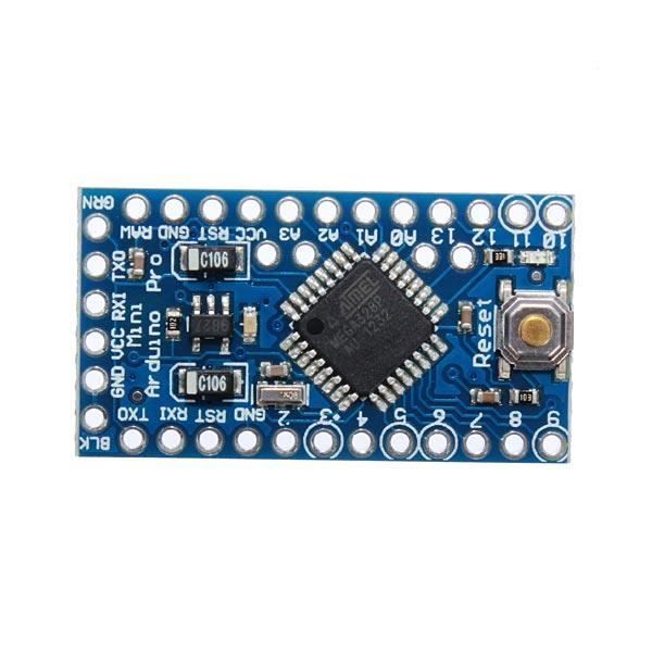 3.3V 8MHz ATmega328P-AU Pro Mini Microcontrôleur avec Pins pour Arduino ...