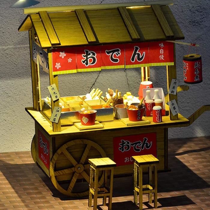 KIT MODELISME lage Oden House DIY Mini Maison De Poupeacutee Kits De ...