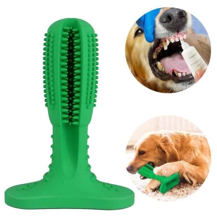 Brosse à dents Chien, Soins Dentaires aux Chiots Jouet à Mâcher pour Chien, Brosse à Dents en ...