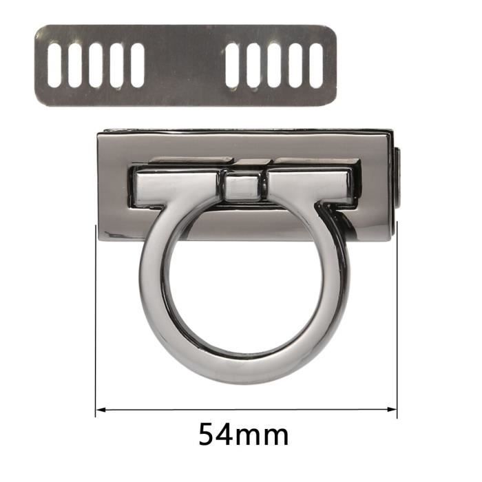 L-gun - Fermoir Métallique Rectangulaire,Verrouillage Tournant, Pour ...