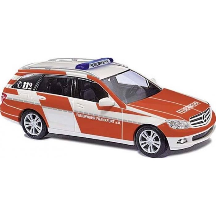 Busch 43670 H0 Mercedes Benz Combiné C-Klasse 2006 pompiers Francfort ...