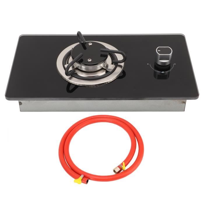 Dilwe Cuisinière à gaz à brûleur unique Cuisinière à gaz RV 1 table de ...