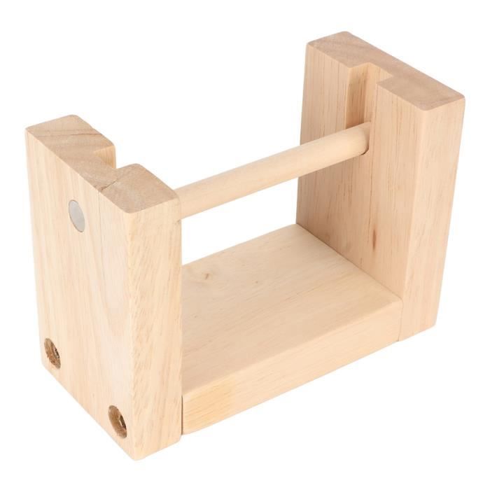 Support de fil en bois Porte-Fil en Bois, Porte-boule de Fil en Bois ...