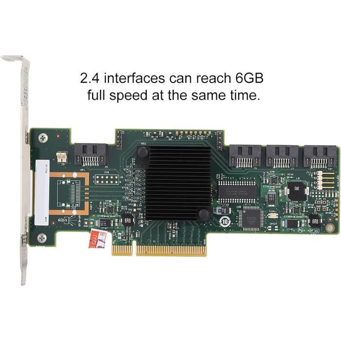 Carte Réseau 9212-4i 4 Ports IR/IT 9212-4i 2 pour Windows 10/8/7,Pci-E ...