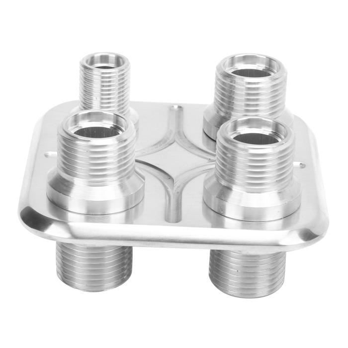 Cloison de climatisation PWSHYMI - Universelle - Argent - Alliage d'aluminium billette 6061-T6 ...