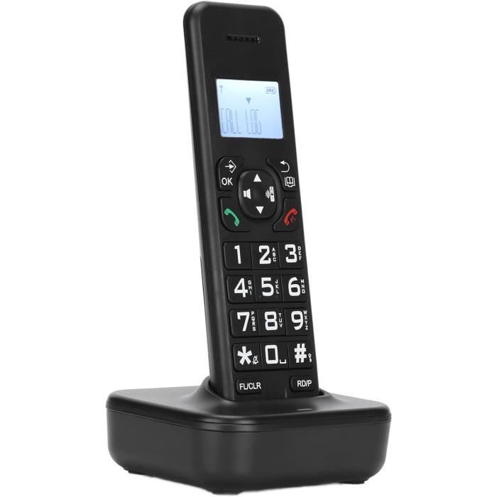 Téléphone Portable Sans Fil, D1102B 1,6 Pouces Téléphone D'Appel Mains ...
