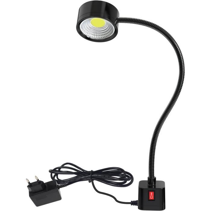 Led Flexible Gooseneck Light 500 Lumens 120 Volts Avec Base Magnétique ...
