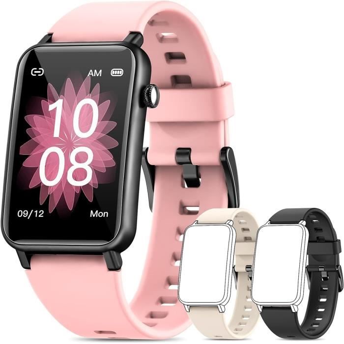 Montre Connectée Femme 2021 Nouveau Design, 1,57'' Montre Connecter ...