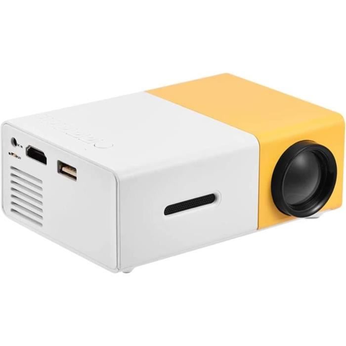 Mini Projecteur, Vidéoprojecteur élégant Home Cinéma Portable LED ...