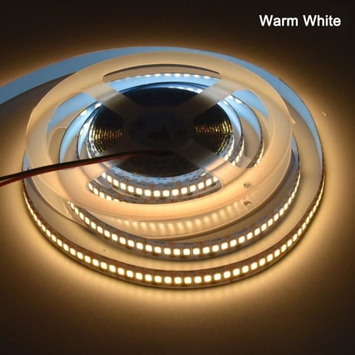 BANDE LED,blanc chaud-12V-1m--Bande lumineuse LED Super brillante 12V ...